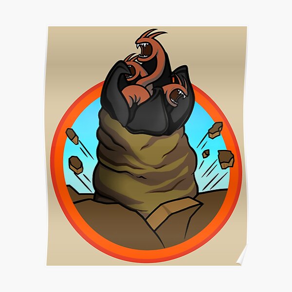"Graboid" Poster by wil2liam4 | Redbubble