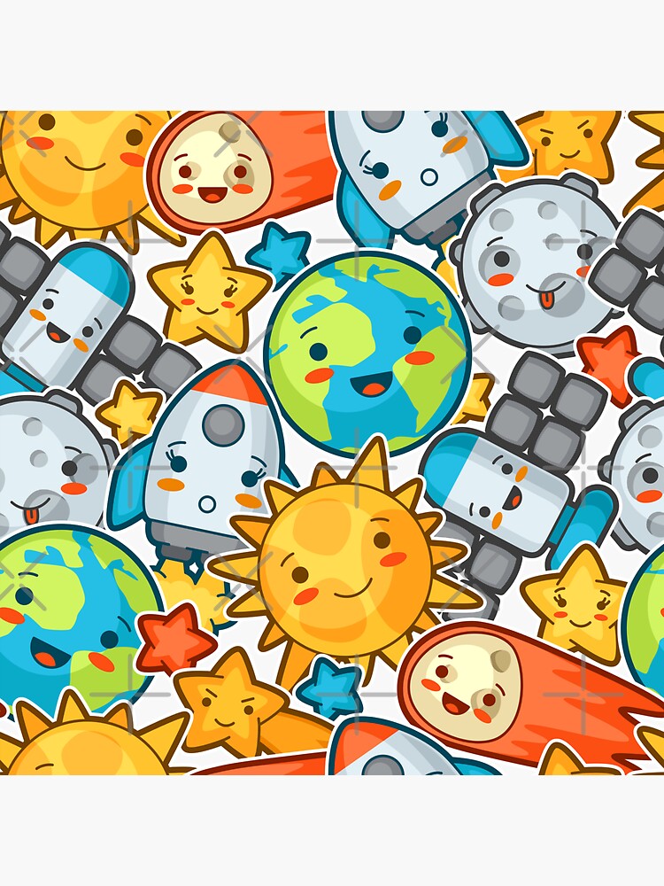 "best space buddies " Sticker for Sale by chaimael | Redbubble