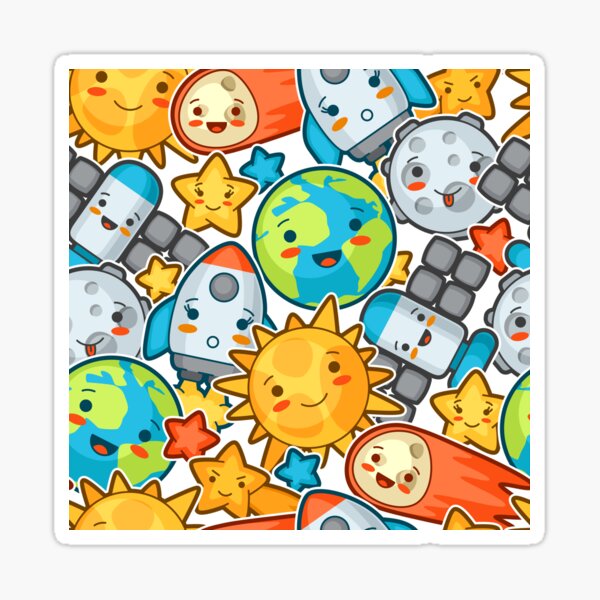 "best space buddies " Sticker for Sale by chaimael | Redbubble