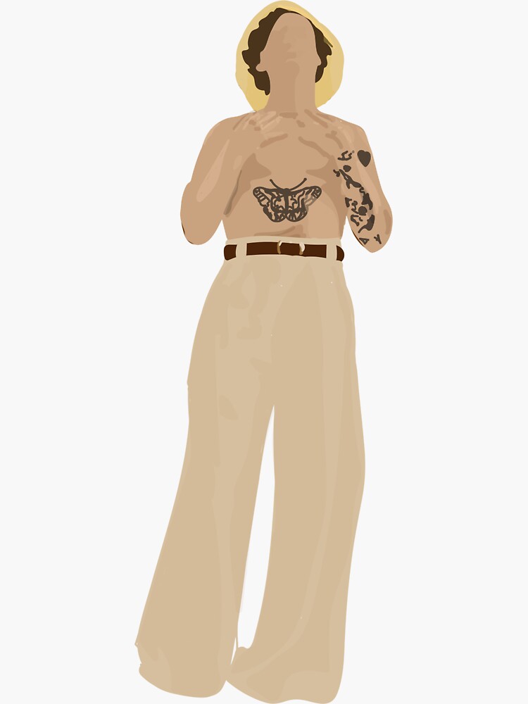 "Harry Styles Golden" Sticker for Sale by victoriawyllie | Redbubble