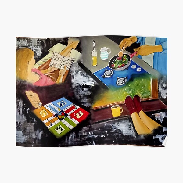 "Too busy is a myth" Poster for Sale by Abha-Hues | Redbubble