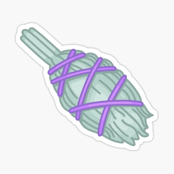 "white sage bundle" Sticker for Sale by brickelle | Redbubble