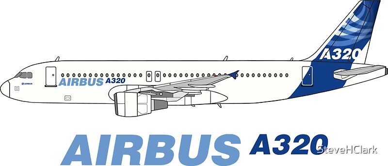 Airbus A320: Stickers | Redbubble