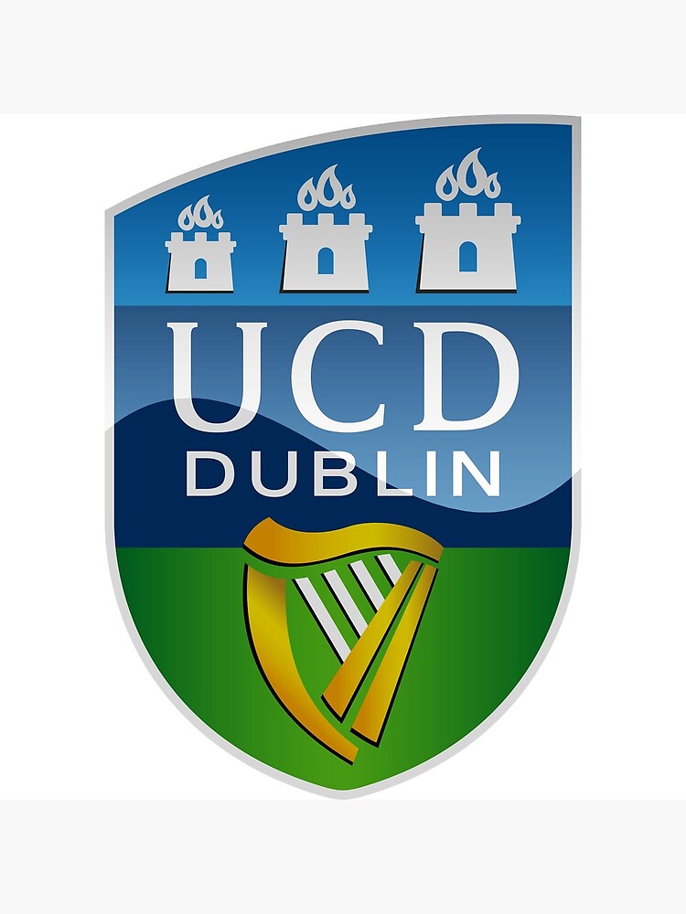 "UCD Logo" Poster for Sale by robyn74alex | Redbubble
