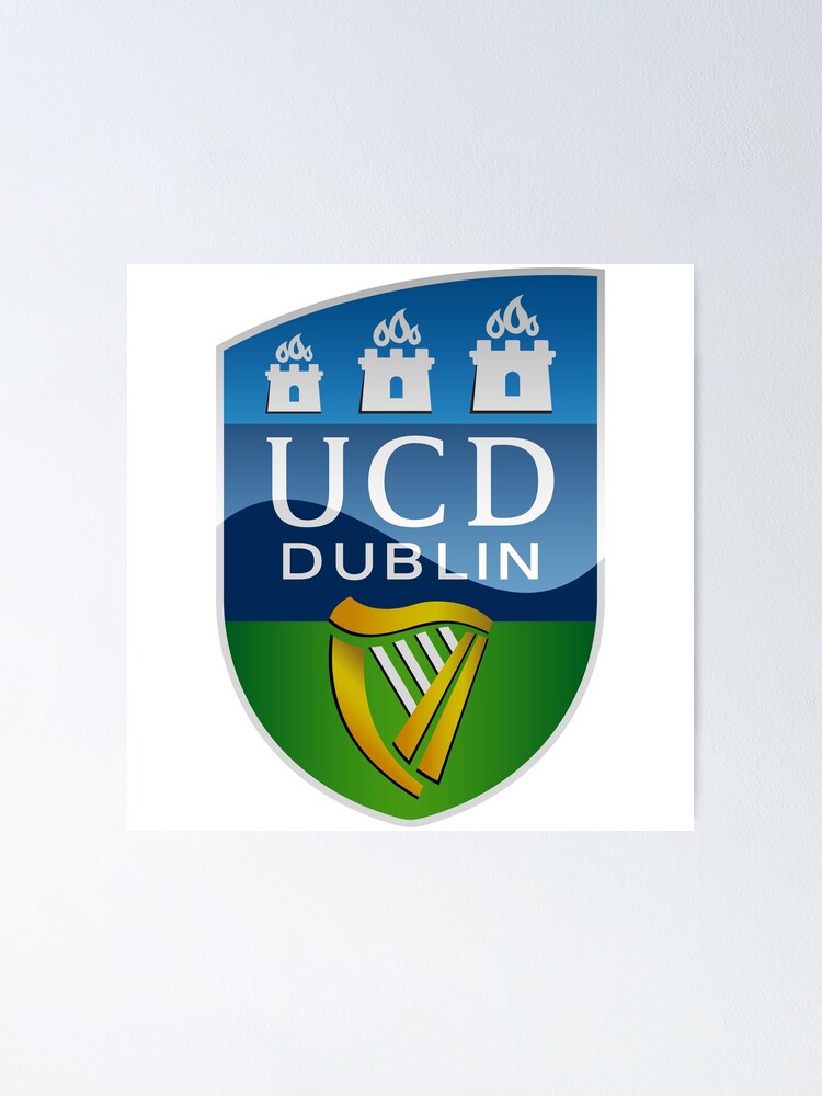 "UCD Logo" Poster for Sale by robyn74alex | Redbubble