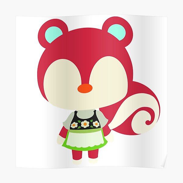 "Poppy the Squirrel " Poster by KaitlynPaints | Redbubble