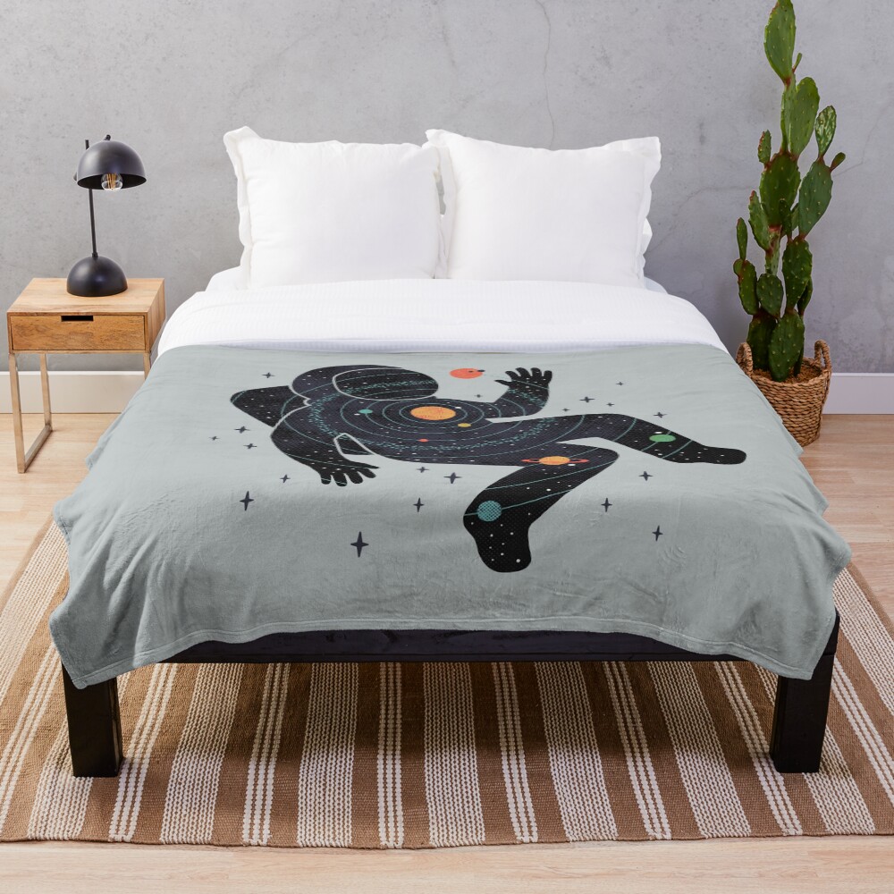 "Inner Space" Throw Blanket for Sale by thepapercrane | Redbubble