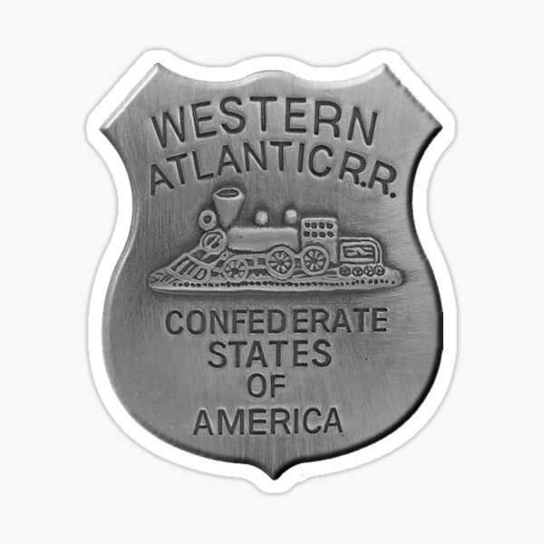 "Western Atlantic Railroad" Sticker for Sale by lawrencebaird | Redbubble
