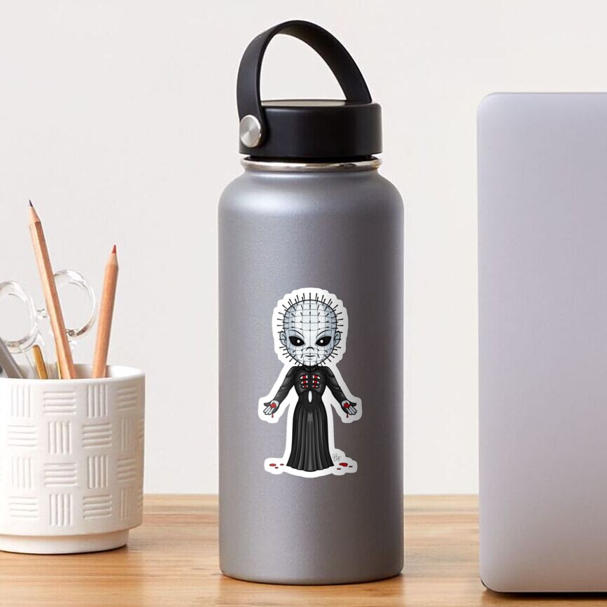 "Chibi Pinhead" Sticker for Sale by zombiegirl01 | Redbubble