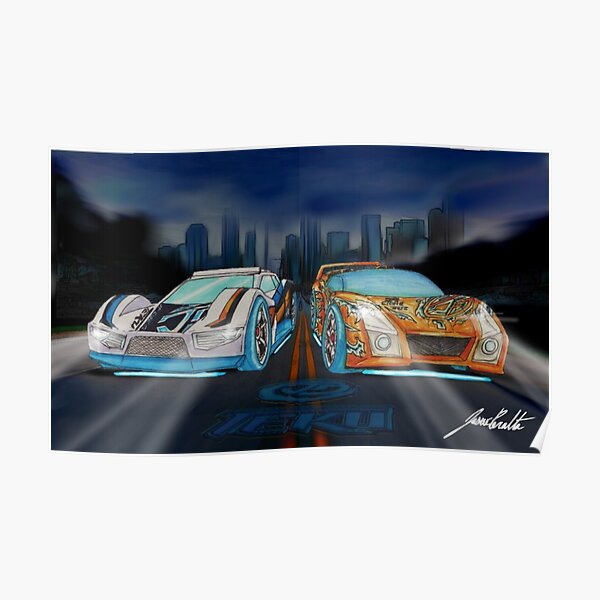 "Team Teku Street Racing " Poster for Sale by PeraltaDesigns | Redbubble