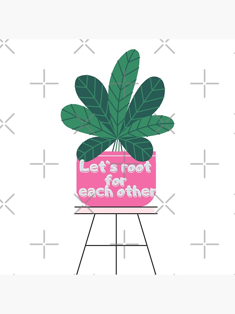 "Lets root for each other" Poster by AnnaAndVibes | Redbubble