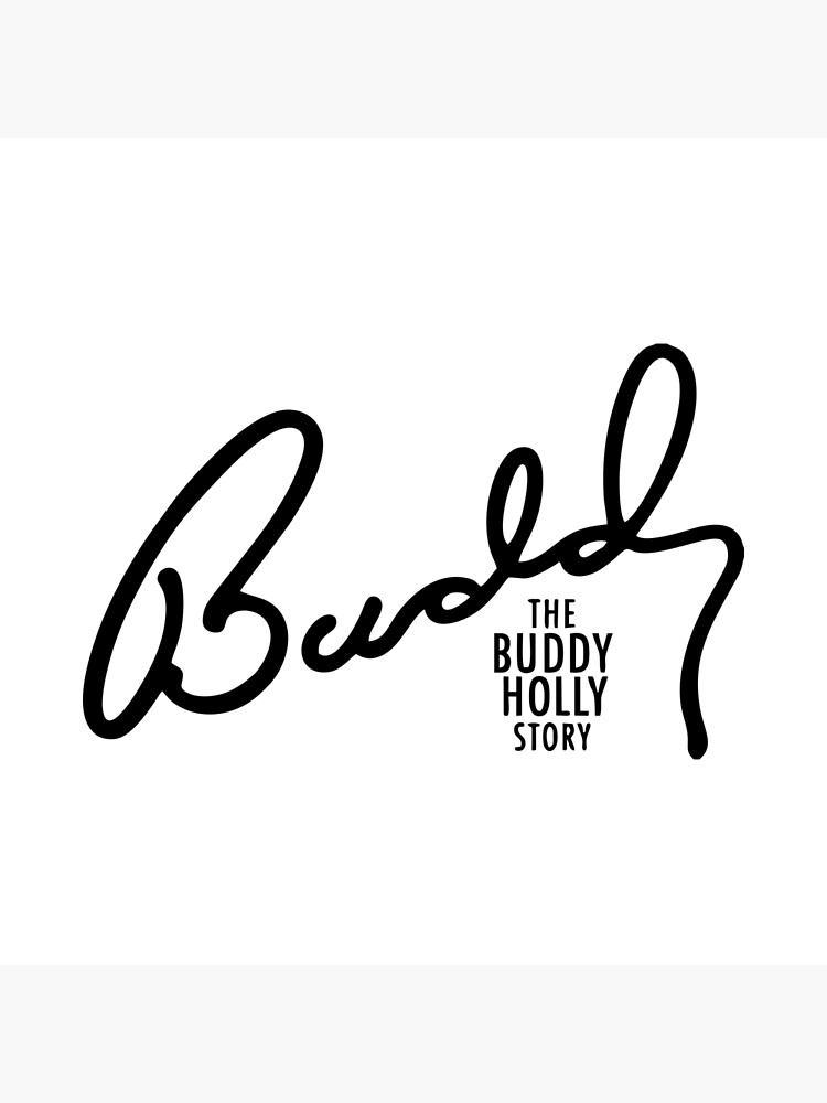 "buddy Holly Merchandise" Poster by DunedinWorks | Redbubble