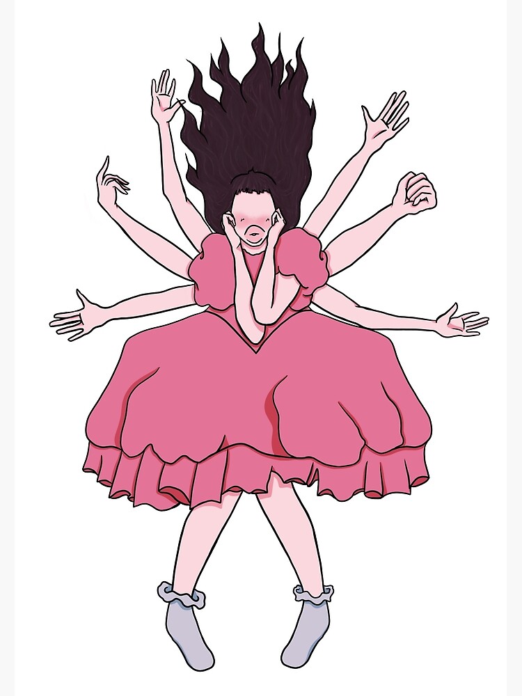 "Eight Armed" Poster by zatannakat | Redbubble