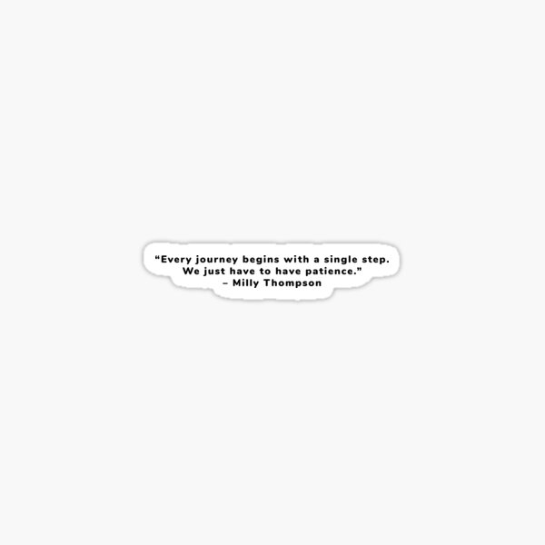 "Milly Thompson - Quote (Trigun)" Sticker by Epicanimequotes | Redbubble