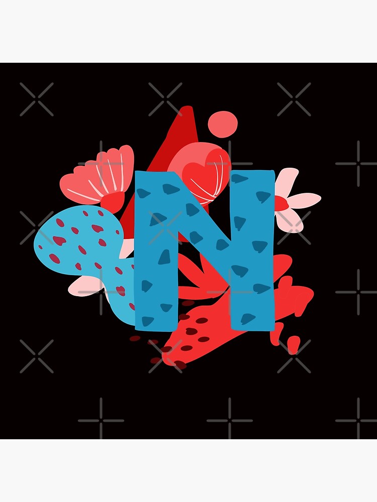"Blue N Red Shells" Poster by DesignbyBFD | Redbubble
