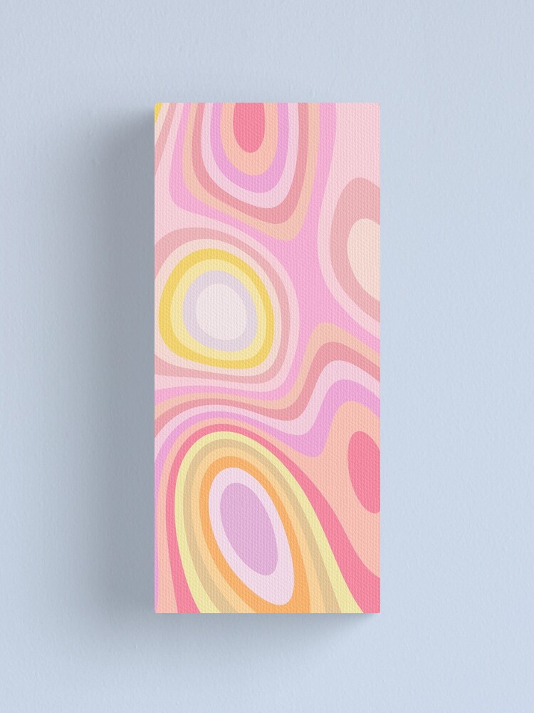 "Pink and Funky Abstract Vector Pattern" Canvas Print for Sale by ...