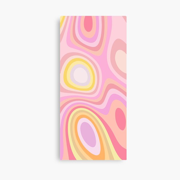 "Pink and Funky Abstract Vector Pattern" Canvas Print for Sale by ...