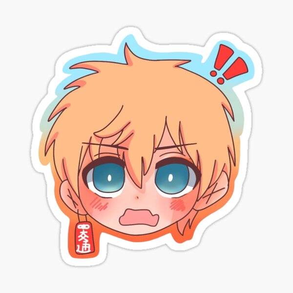 "Kou Minamoto from Toilet Bound Hanako Kun" Sticker for Sale by ...