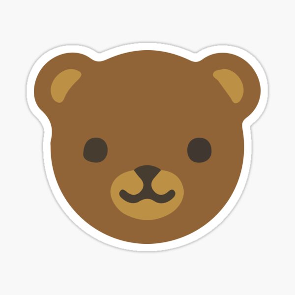 "Bear drawing" Sticker for Sale by paauescudero13 | Redbubble