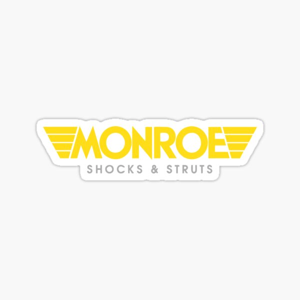 "Monroe Shocks & Struts" Sticker by payaddo | Redbubble