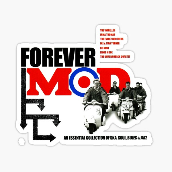 "Forever Mod" Sticker for Sale by emilysurbi | Redbubble