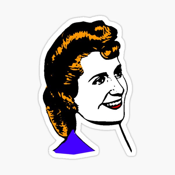 "Eva "Evita" Perón-2" Sticker by truthtopower | Redbubble