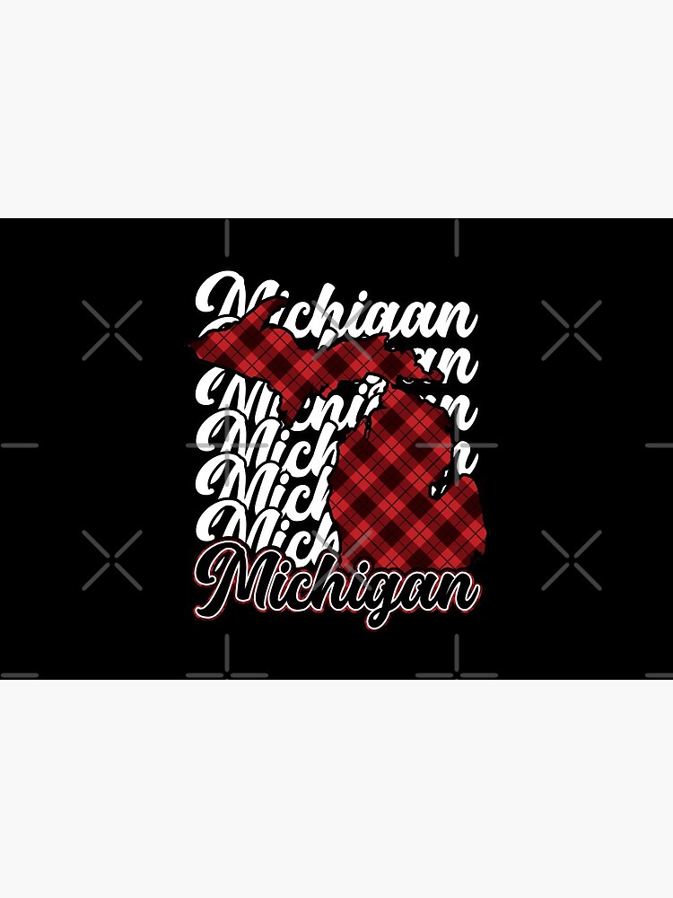 "Michigan Flannel, Buffalo Plaid MI, Fall, Autumn, Upper Peninsula ...