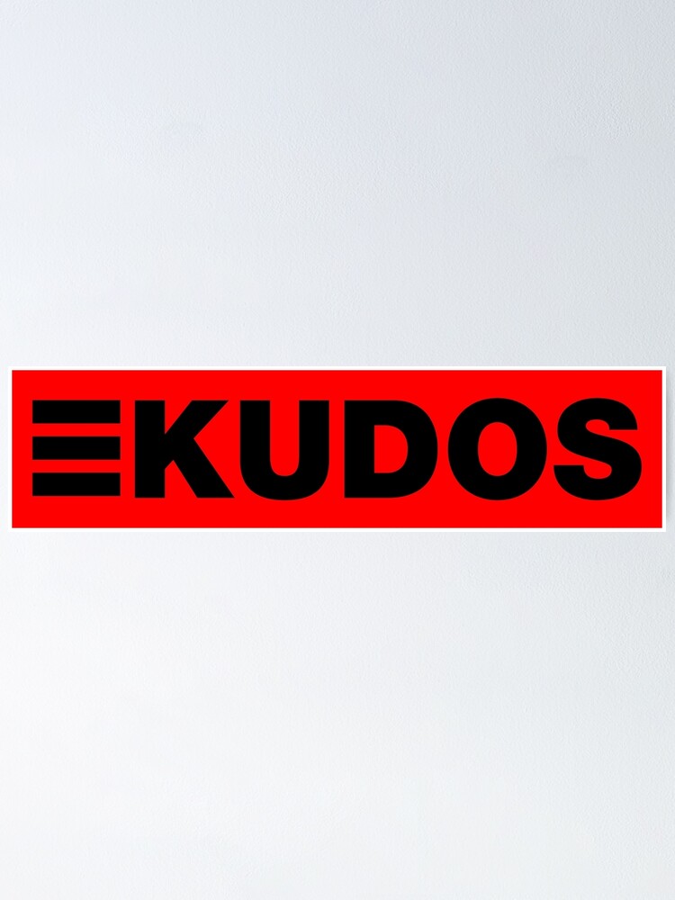 "Kudos" Poster for Sale by Fozy-Shop-Tees | Redbubble