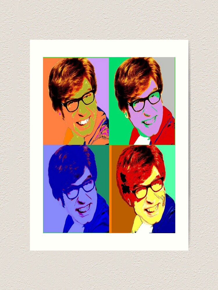 "Austin Powers Poster" Art Print for Sale by whatthefart | Redbubble