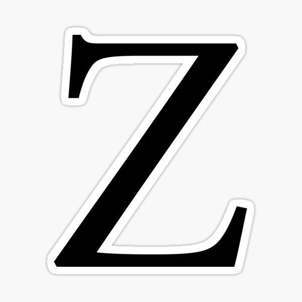 "Zeta Greek Letter" Sticker for Sale by AdventureFinder | Redbubble