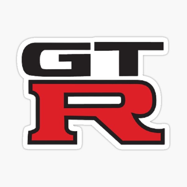 "GTR" Sticker for Sale by Wrobo | Redbubble