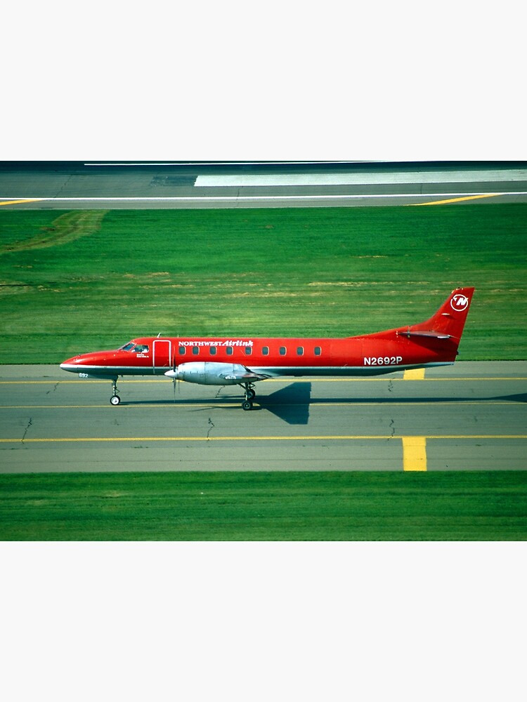 "Northwest Airlink Fairchild-Swearengen Metroliner" Poster for Sale by ...