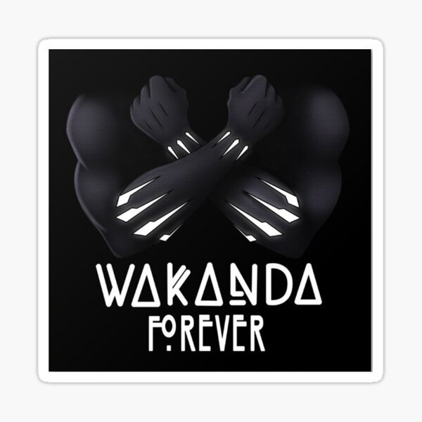 "wakanda" Sticker for Sale by NWA-CUSTOMS | Redbubble