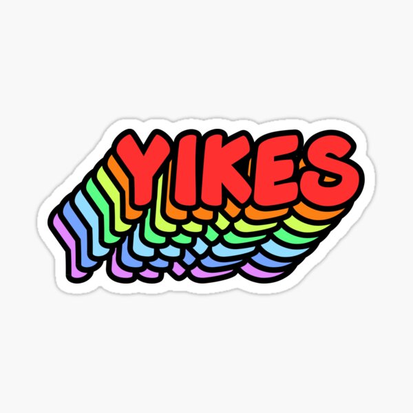Yikes Song Stickers | Redbubble