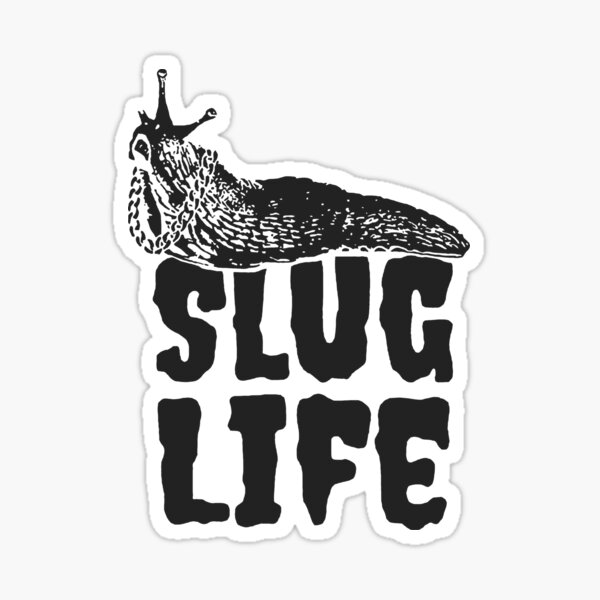 Funny Slug Stickers | Redbubble