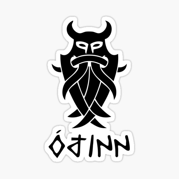 "Odin" Sticker for Sale by JalbertAMV | Redbubble