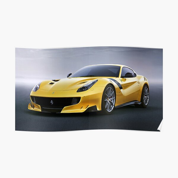 "Ferrari F12 TDF" Poster for Sale by JasonLeone | Redbubble