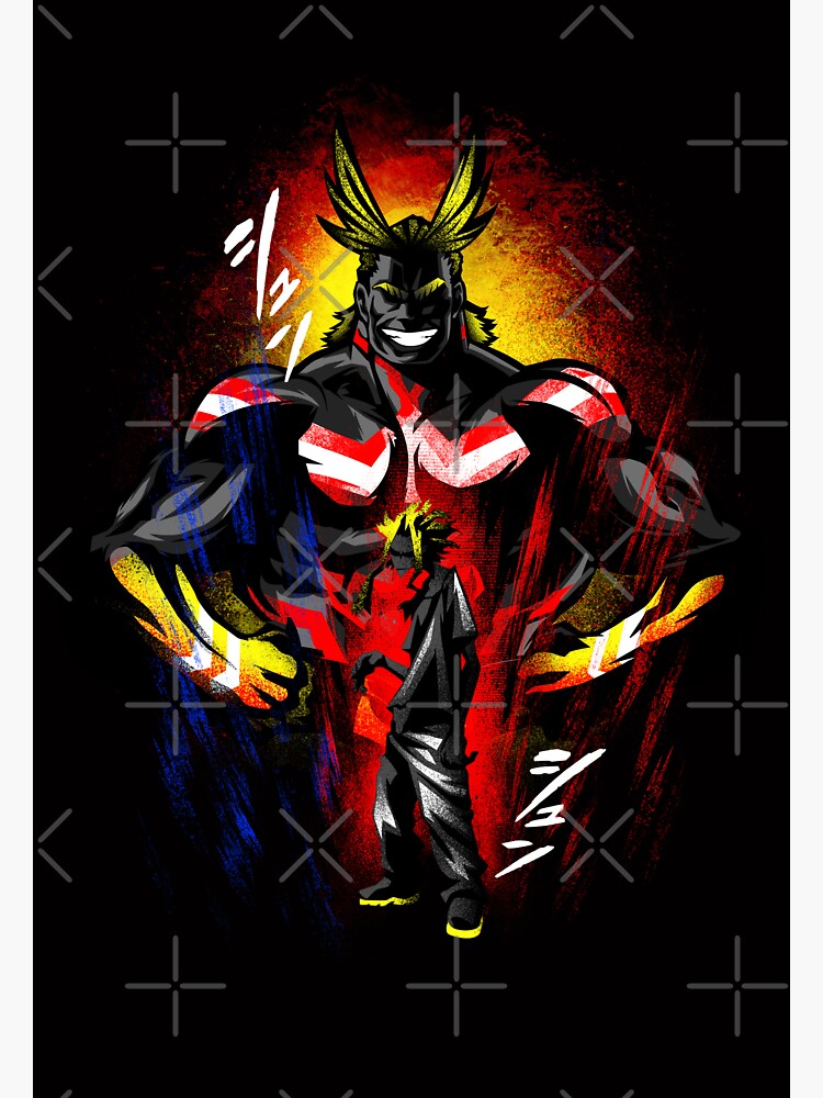 "All - Might Symbol of Peace" Sticker by Heisenburgerz | Redbubble