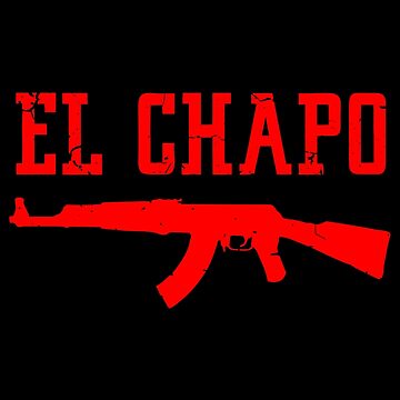 "EL CHAPO" Sticker for Sale by Supreto | Redbubble