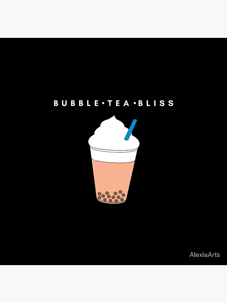 "Bubble tea bliss print" Poster by AlexiaArts | Redbubble