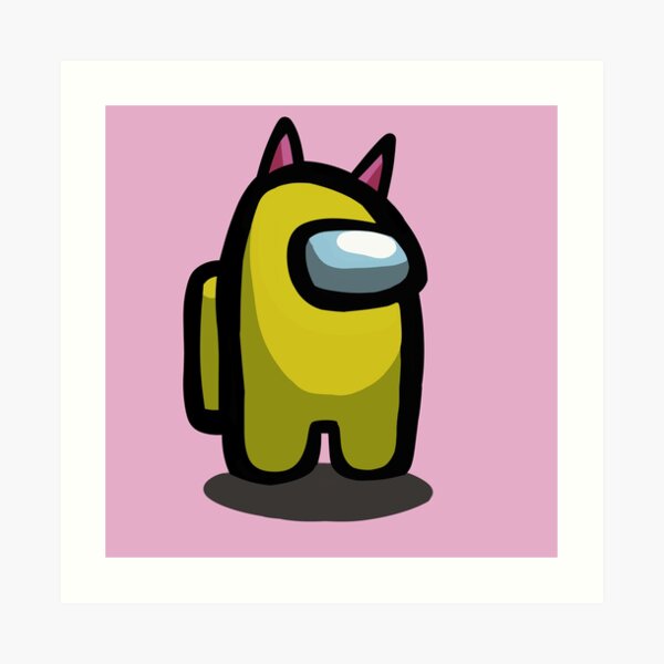 Among Us Cute Art Prints | Redbubble