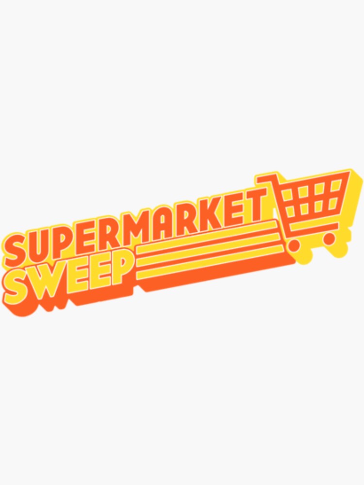 "Supermarket Sweep - SUPERMARKET SWEEP 2020 trending " Sticker for Sale ...