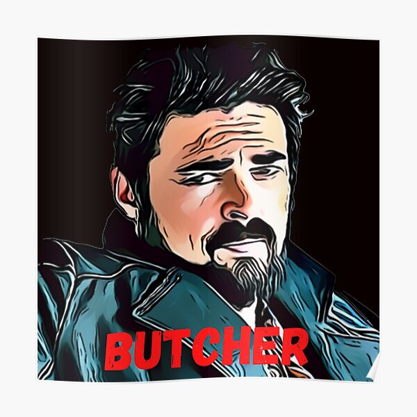 Billy Butcher Posters | Redbubble