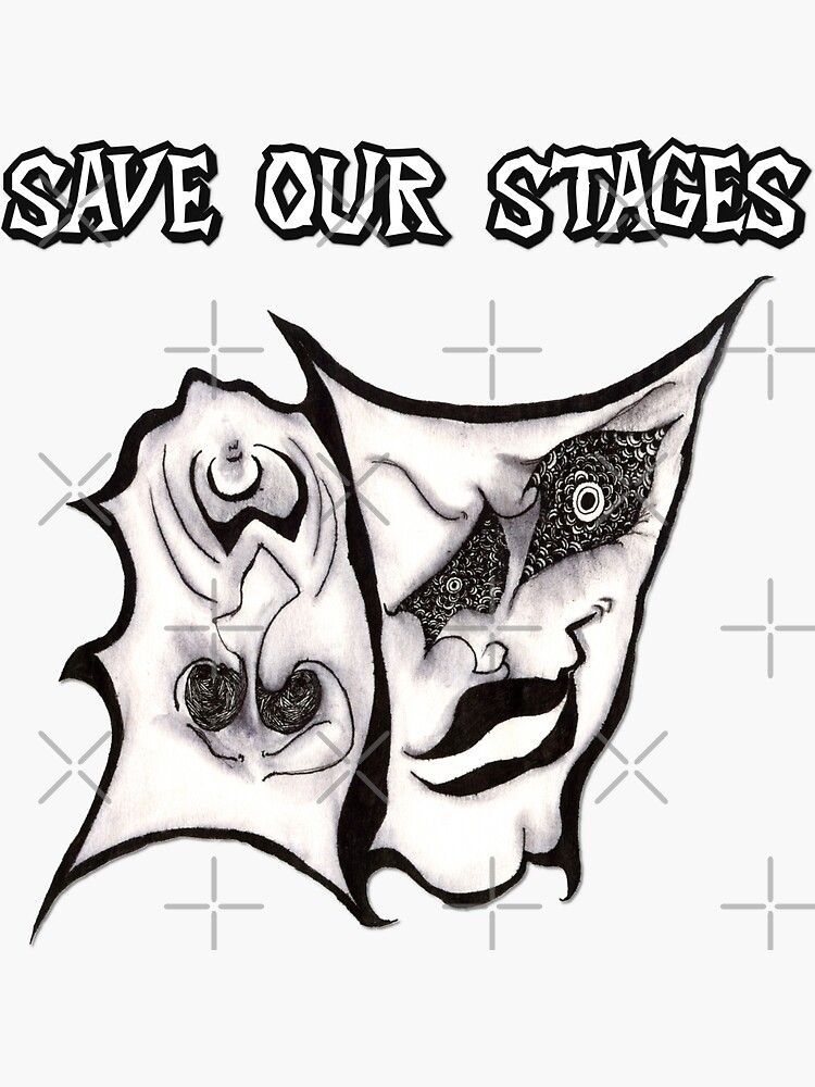 "Save Our Stages | Stage Backstage Stage Crew Performing Arts Spooky ...