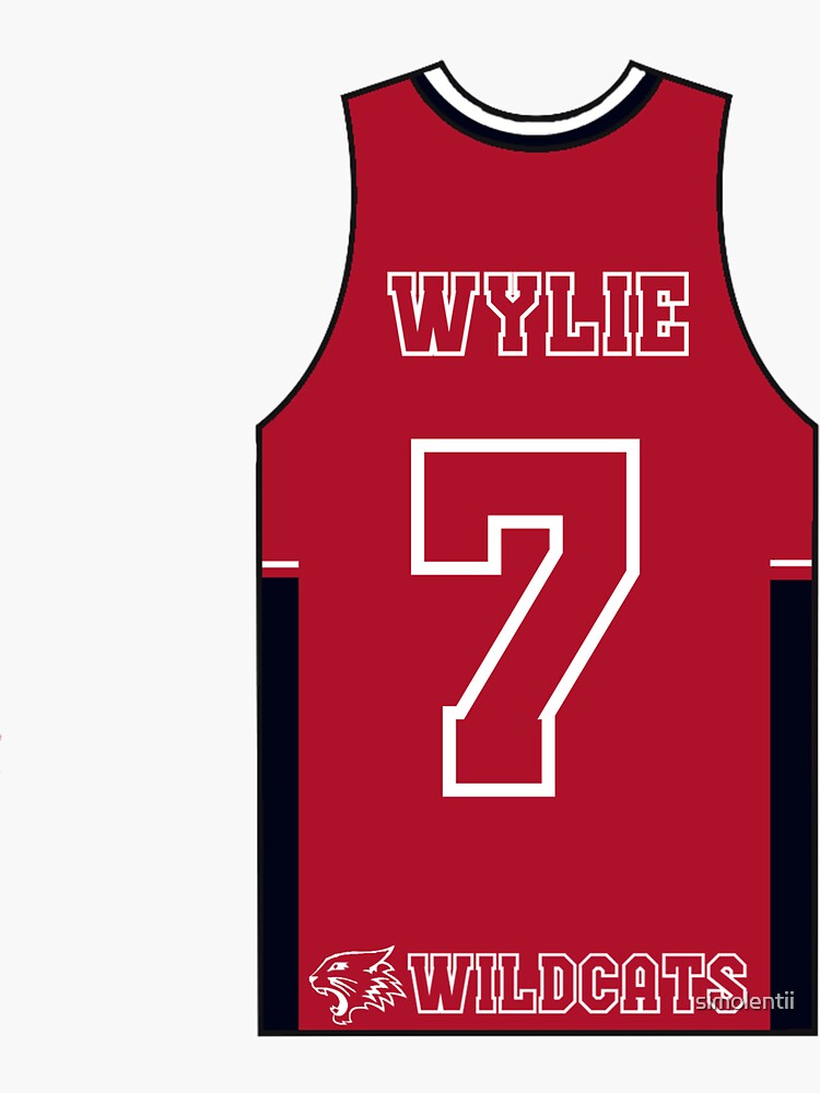 "SOFIA WILEY BASKETBALL JERSEY" Sticker for Sale by simolentii | Redbubble