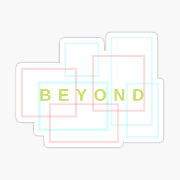 "Beyond Imagination" Sticker by Perfect-For-All | Redbubble