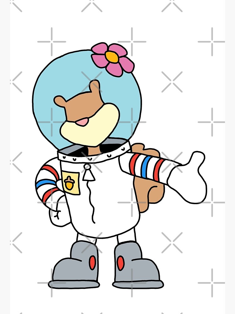 "Sandy - Spongebob Squarepants" Poster by RyallDesign | Redbubble