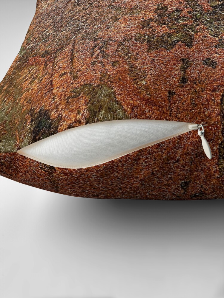 "Deep rust" Pillow for Sale by ralphsamo | Redbubble