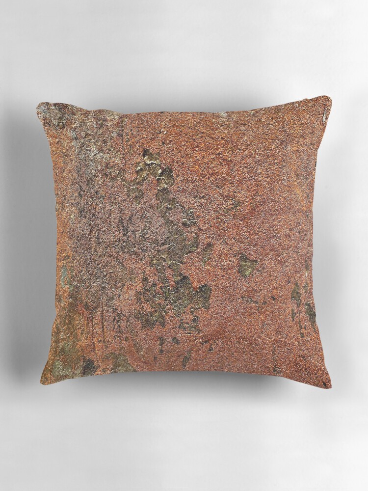 "Deep rust" Pillow for Sale by ralphsamo | Redbubble