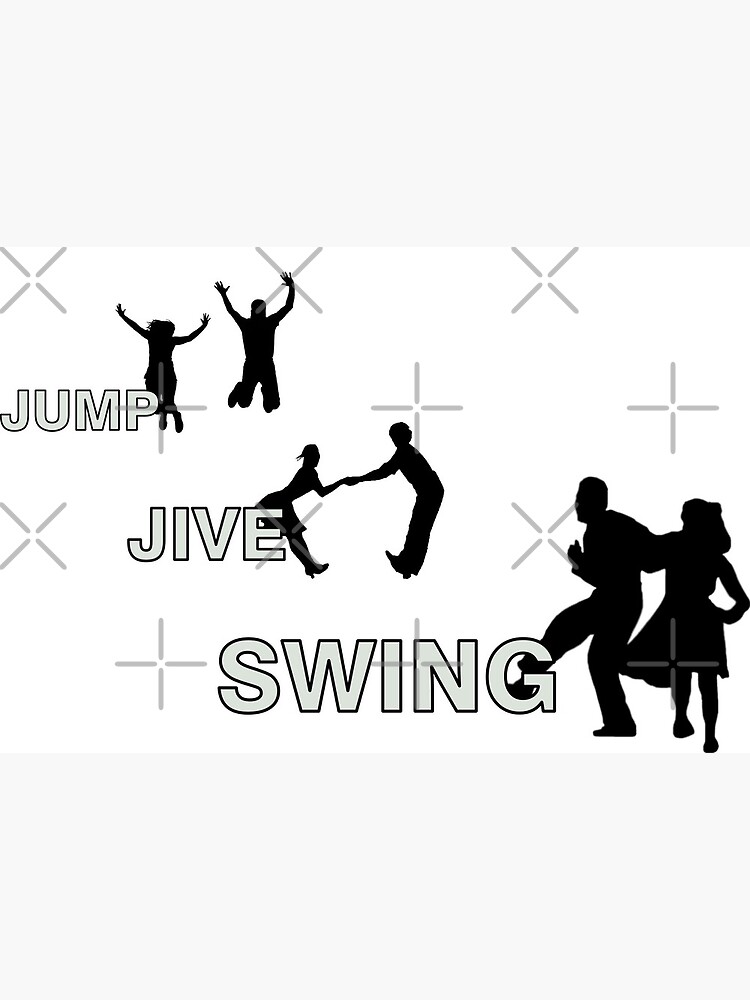 "JUMP, JIVE, SWING DANCE" Greeting Card for Sale by hop2swing | Redbubble